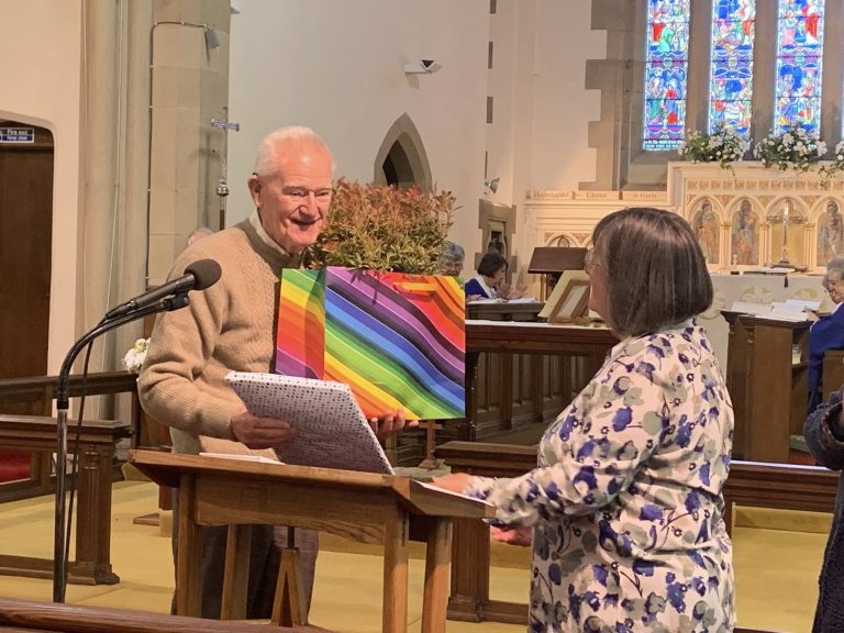 ‘RETIREMENT’ PRESENTATION TO KEN HOLT – Walmsley Parish